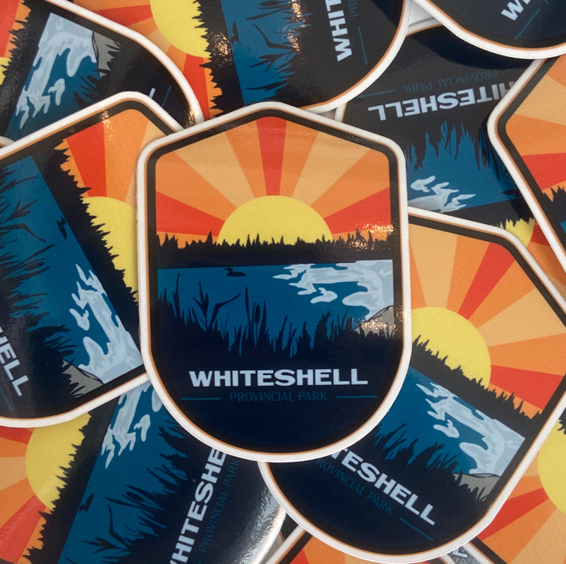Whiteshell Provincial Park Sticker | Bear Face Studios